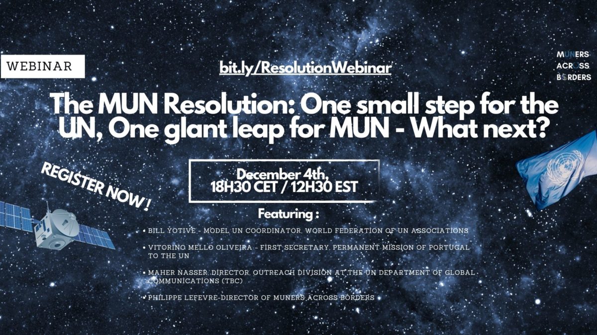 MUNers Across Borders - MUNers Across Borders